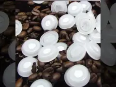 China Coffee Pouch Accessories Freshness Coffee Packing Valve For Transparent Bag for sale