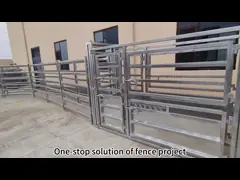 China Length 2.1m Hot Dipped Galvanized Livestock Fencing For Farm Metal Fence for sale