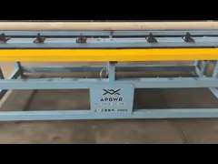 China High Output Gabion Production Line 4M Automatic Edge Folding Machine for sale