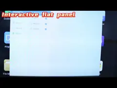 China Qtenboard Smart White Board 55 65 75 86 Inch Moveable Stand Meeting Software Support for sale