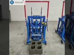 Cina Spinta diretta Piccola macchina portatile per la fabbricazione di mattoni in vendita