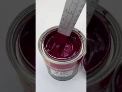 Cina M206 2K Rosso Rosso Automotive Finish Vernice Vivido Viola Rosso Colorante in vendita