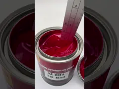 China M204 2K Red Automotive Touch Up Paint Purple Undertone High Weather Resistance Solvent Based Colorant for sale