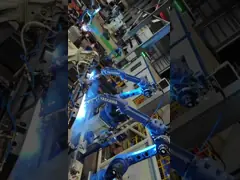 Payload KUKA Kr16 Welding Robot With XP Controller 1611 Mm Reach Fronius Welding Source Handling Ass