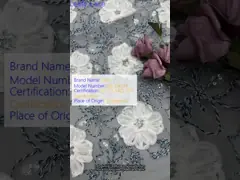 Corded Lace Fabric Sequin Embroidered High Quality Lace Elegent Wedding Embroidery Fabric