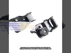 Metal Hinge Snap-Fit Design for Refrigerator Electronics Assembly