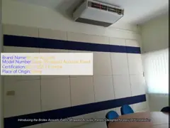 China DIY Easy Installation Fabric Wrapped Acoustical Wall Panels Fiberglass Sound Absorbing Board for sale