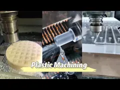 China Custom Plastic Machining POM ABS Machining Parts CNC Milling CNC Turning Plastic Parts Manufacturer for sale