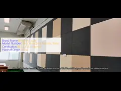 Meeting Room Absorbers Fabric Wrapped Acoustical Wall Panels Sound Absorbing Board