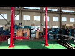 China AA4C  AA-2PCF50E  2 post lift overhead clearfoor electronic unlock 5.0T 2 stages column for sale