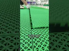 Weather Resistant Basketball Court Flooring Tiles Multi Sport Interlocking Tiles CE RoSH