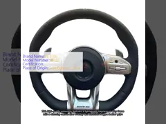 2nd hand Carbon Fiber Auto Steering Wheel Assembly For M-E-Rcedes B-Enz W222 AMG