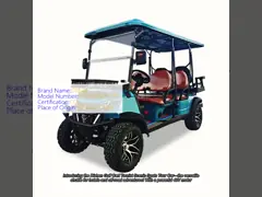 China Golf Cart Tourist Scenic Spots Tour Hotel Shuttle Car Patrol Off-Road Electric Golf Sightseeing Car for sale
