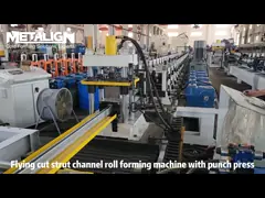 High Precision Roll Forming Machine for Photovoltaic Brackets with Surface Protection and High-Speed