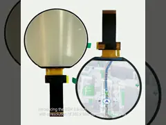 40 Pin Circular TFT LCD Screen Display 360x360 RGH 3.6 Inch ST72566
