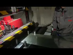 China 220V Voltage Metal Cable Tray Punching Machine For Versatile Tray Designs for sale