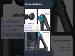 Customized Massager Gun 1100-3200rpm Speed for Optimal Performance in Athletes and Fitness Enthusiasts