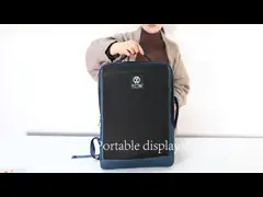 Negro 40L Extensible Carry On Bolso de equipaje de vuelo Aprobado Bolso de viaje de Duffel al aire libre