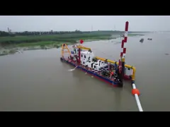 26 inch cutter suction dredger in working