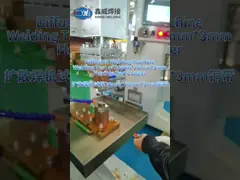 China Resistance Copper Busbar Pneumatic Hydraulic Polymer Diffusion Welding Machine for sale