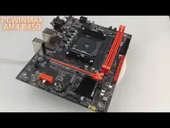 중국 PCWINMAX B450 AM4 듀얼 채널 DDR4 마이크로 ATX HD DP VGA 출력 PCIe 3.0 SATA 6Gb/s 메인보드 판매용