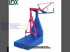 Customized Tempered Glass Basketball Training Stand Equipment Basketball Hoops
