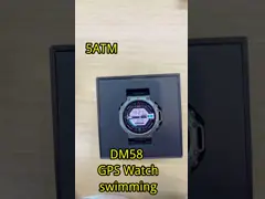 China DM58-GPS GPS Tracking Watch 1.43'' AMOLED HD Display And High Precision Heart Rate Sensor for sale