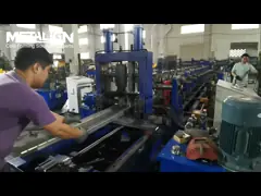 Pre cut and post universal cut CZM purlin roll forming machine