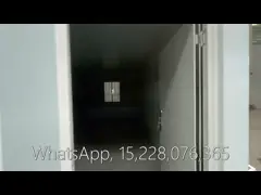 China Aluminum Alloy Door Custom Extra Height Fast Assembly Container With 18mm Thickness MGO Board Floor for sale