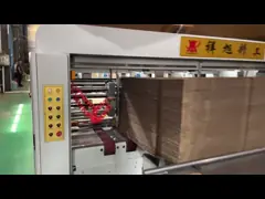 70kw Automatic Corrugated Box Folder Gluer Machine High Speed Precise Stitching