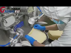 クリーム層化アイスリングのための半自動菓子ケーキ製作機械