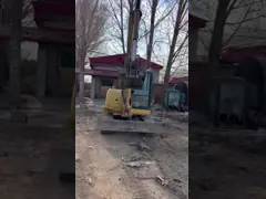 Heavy-Duty Komatsu Excavator Engine with Ground Pressure of 30.7 kPa and Operating Weight of 5