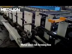 China Three Layer Embossed Floor Deck Roll Former For 0.8–1.2mm Galvanized Steel for sale