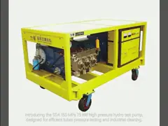 Cina pompa ad alta pressione della prova di 150MPa 75kw idro per il tester di pressione della pompa idraulica di prove di pressione dei tubi in vendita