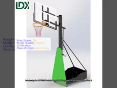 New Design Affordable Portable Basketball Hoops Height Adjustable For Training