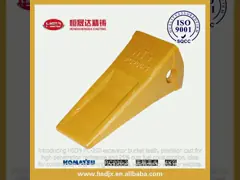 PC200 19570RC 19570 Excavator Bucket Teeth Cuts Penetration Resistance 25%