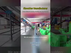 Cina Macchina di triturazione del ferro di scarto Approvazione CE Macchina di triturazione del metallo in acciaio al carbonio in vendita