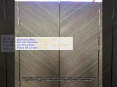 6/2mm Office Veneer Linear Grooved Acoustic Wall Panels Sound Absorption Isolation Board