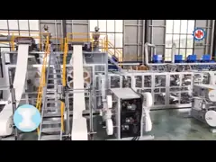 China Full Automatic Adult Diaper Machine 400KW Diaper Manufacturing Equipment for sale