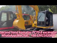 Used KOMATSU PC70-8 - Best Budget Mini Excavator for Agriculture & Landscaping!