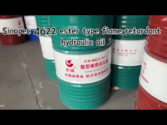 Sinopec 4622 Ester Type Flame Retardant Hydraulic oil in steel industry