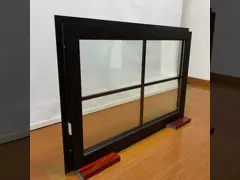 China Multi Point Locking System Aluminum Fixed Window 1.2mm Sound Proof Double Glazing ODM for sale