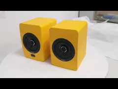 China Wood TWS Bookshelf Bluetooth Speakers Portable True Wireless Speakers 200W RMS for sale
