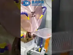 Welding frying net with seam welder