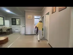 Casa de contenedores plegable multifuncional con placa de pared T65mm a prueba de fuego