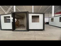 China Customized Design Broken Bridge Aluminum Double Doors Steel Structure Prefabricated Houses for sale