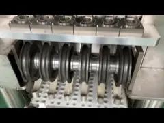 6 rows ball machine show
