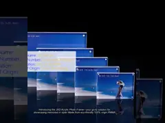 China Virgin PMMA Acrylic Picture Frames Transparent Perspex Photo Frames OEM ODM for sale