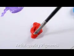 China Customized 36 Colors Acrylic Paint Set With 12 Art Brushes For Painting for sale