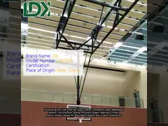 China Hot Sale Custom Tempered Glass Basketball Board Ceiling Mounting Backboard Hoop for sale